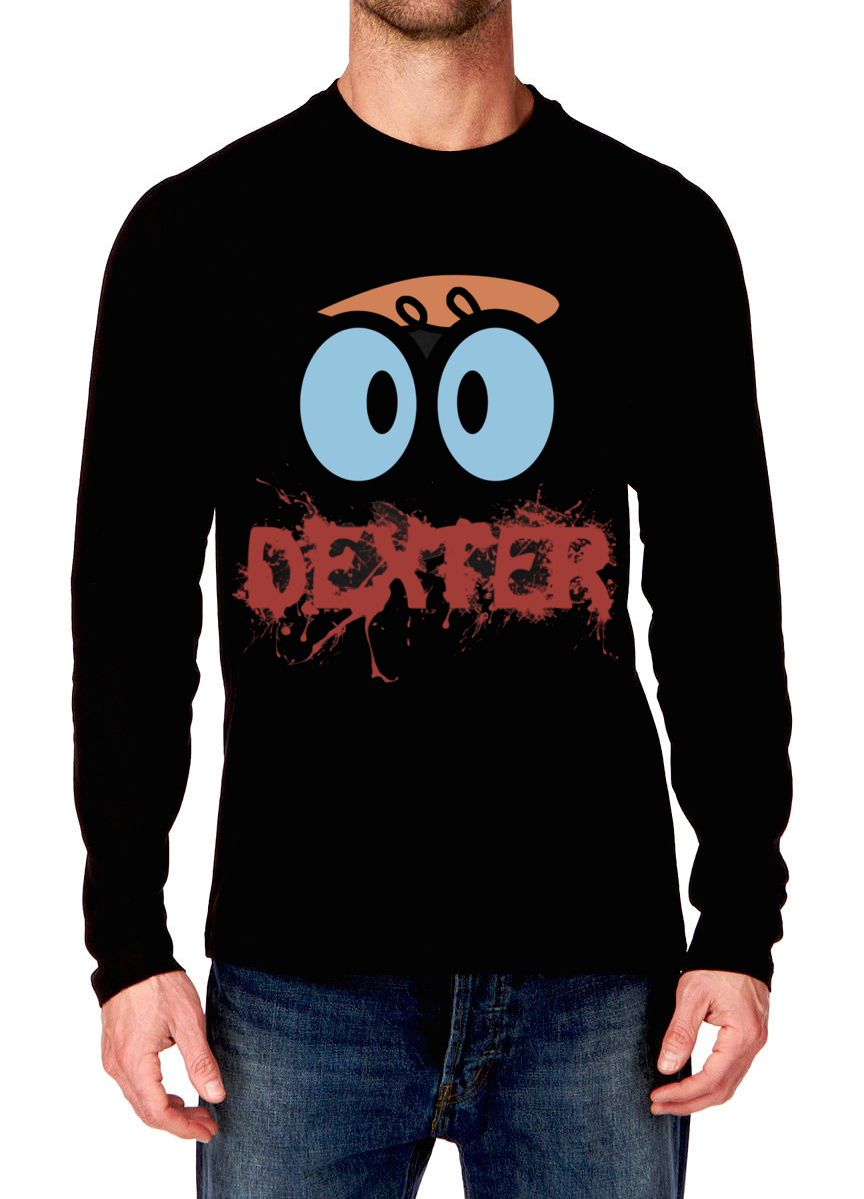 Dexter Full Sleeves T-Shirt | Swag Shirts