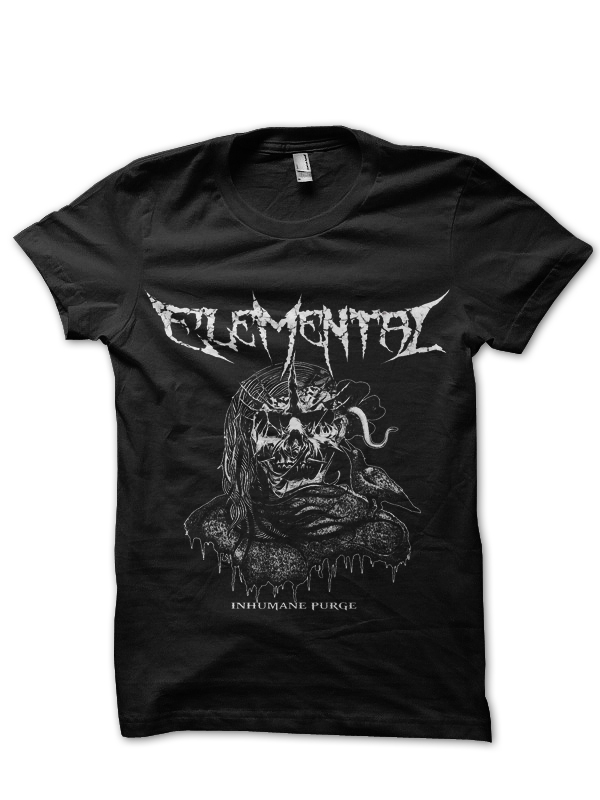 elemental black tshirt | Swag Shirts