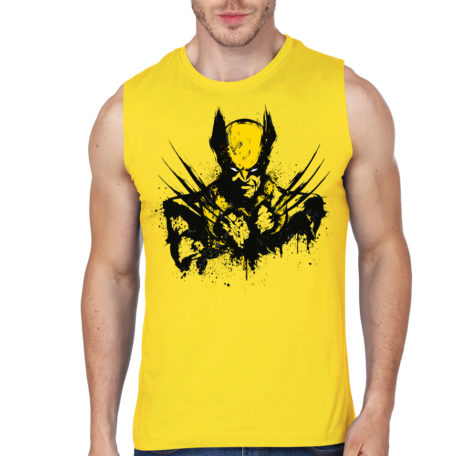 Wolverine Yellow Vest | Swag Shirts
