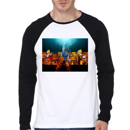 Goku Raglan Tee | Swag Shirts