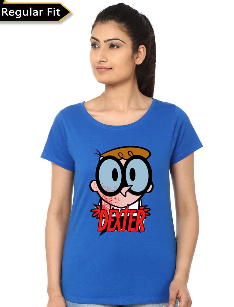 Dexter Blue Girls Top | Swag Shirts