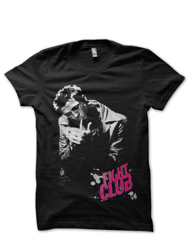 Fight Club Black T-Shirt | Swag Shirts