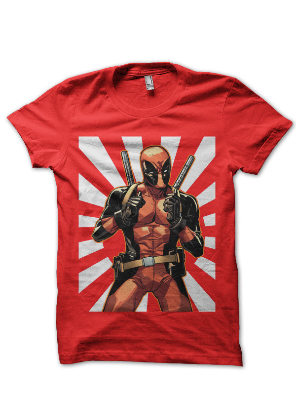 Deadpool Red T-Shirt | Swag Shirts