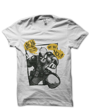 Deadpool White Vest - Swag Shirts