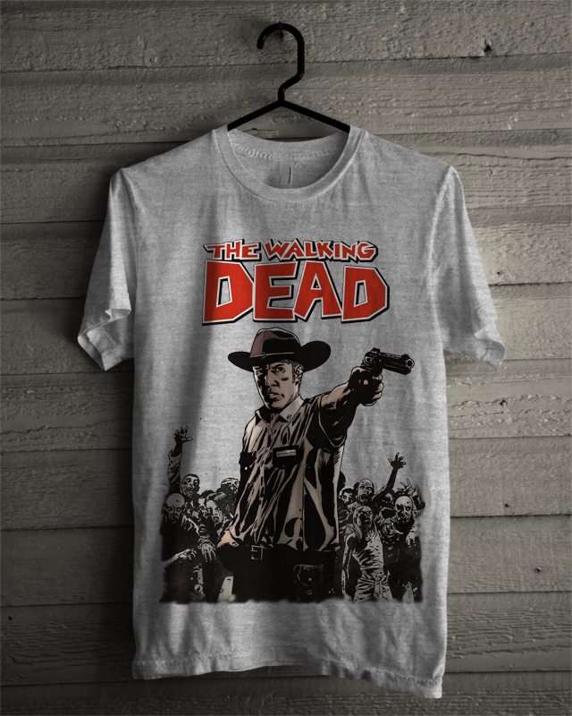 The walking dead t shirt store