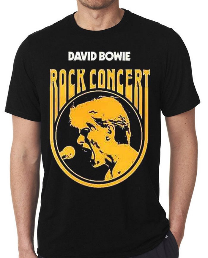 David Bowie Black T-Shirt | Swag Shirts