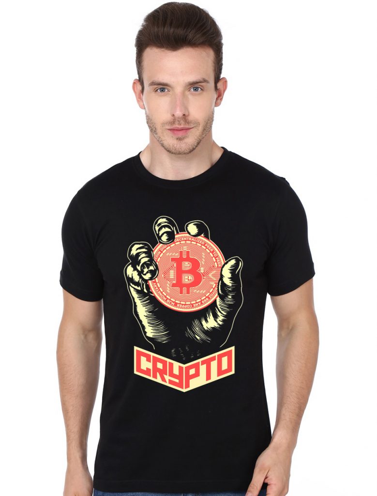 Cryptocurrency Black T-Shirt | Swag Shirts