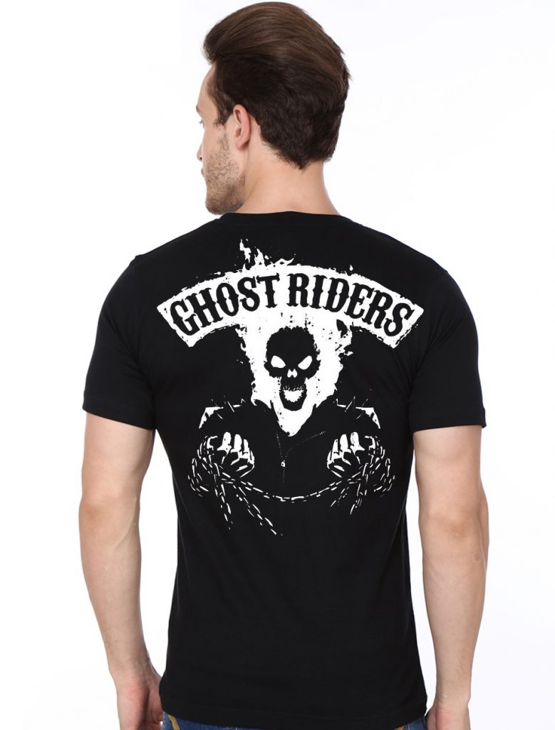 GhostRider Black T-Shirt | Swag Shirts