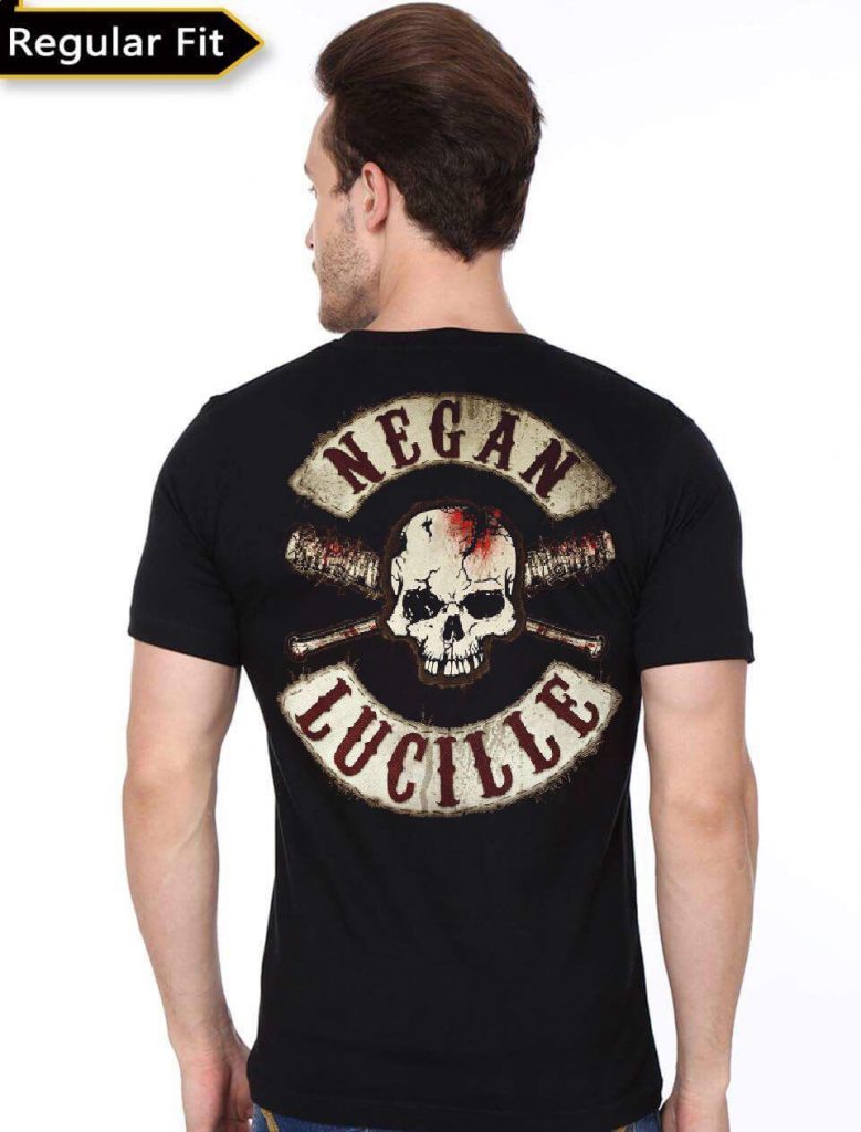 Walking Dead Negan Black T-Shirt | Swag Shirts