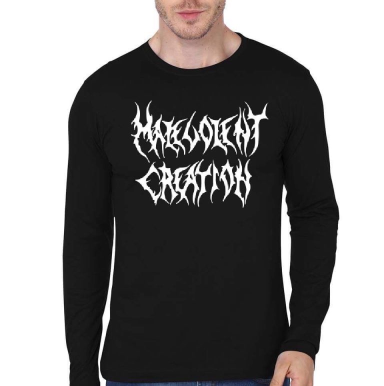 Malevolent Creation Black Full Sleeve T-Shirt - Swag Shirts