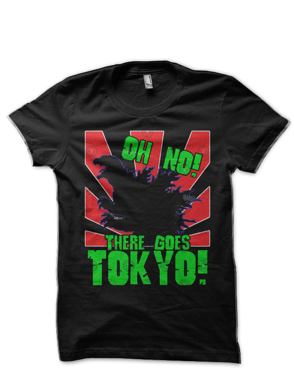 tokyo black tee | Swag Shirts
