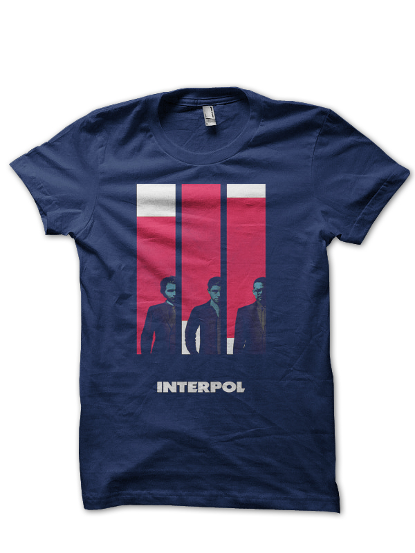 Interpol Half Sleeve T-Shirt | Swag Shirts
