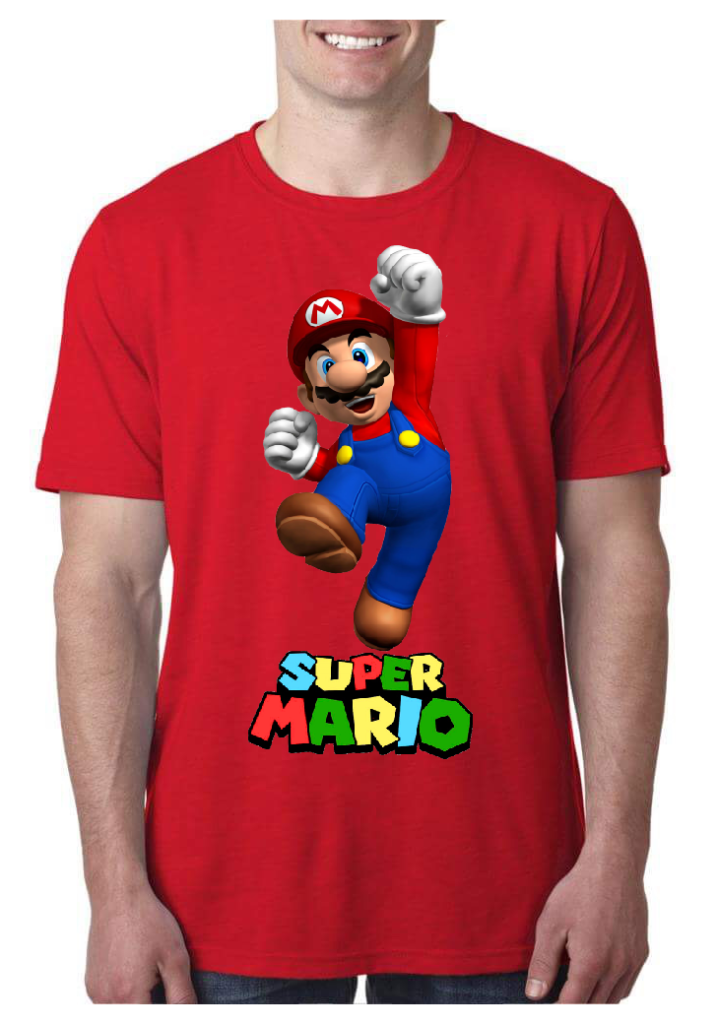 Super Mario Red T-Shirt | Swag Shirts