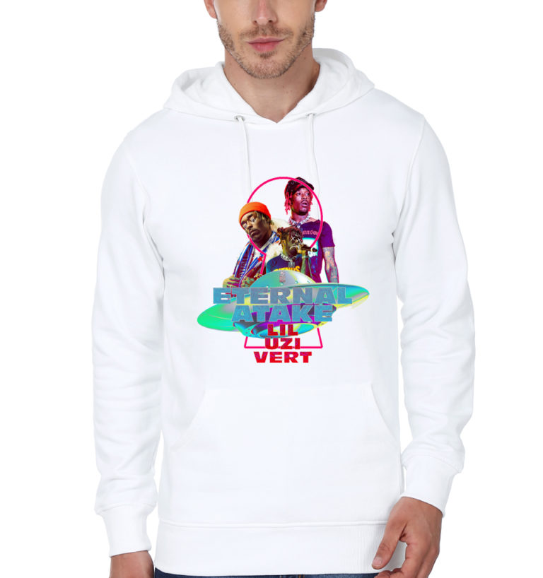 The Thug Lil Uzi Vert Eternal Atake White Hoodie | Swag Shirts