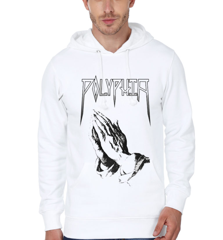 Polyphia Merch India White Hoodie | Swag Shirts