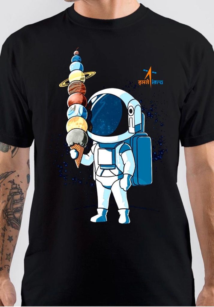 Isro Half Sleeve T-Shirt | Swag Shirts