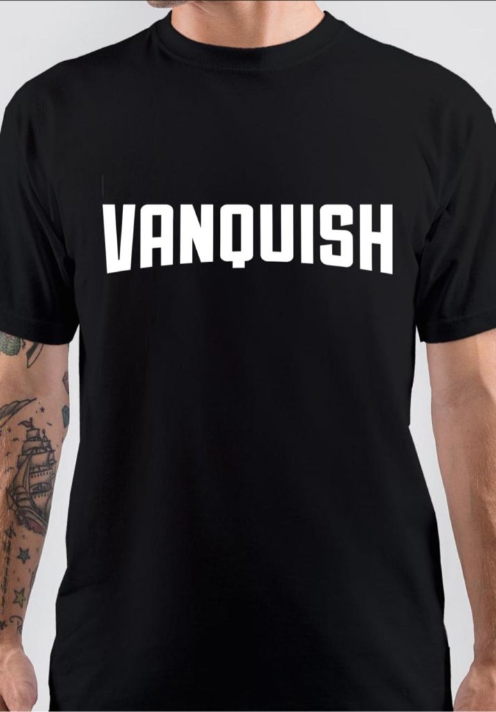 Vanquish Black T-Shirt | Swag Shirts