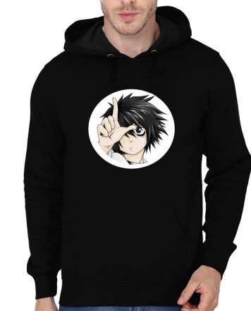 Classic Lawliet Death Anime Note Hoodie - Swag Shirts
