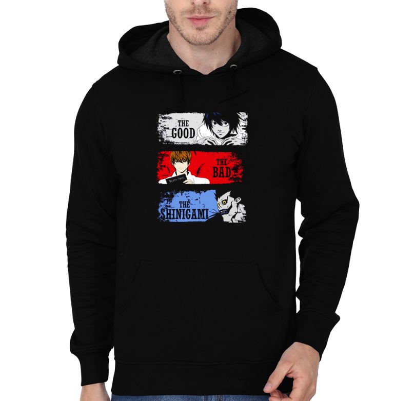 All Eyes Of Characters Death Anime Note Hoodie | Swag Shirts