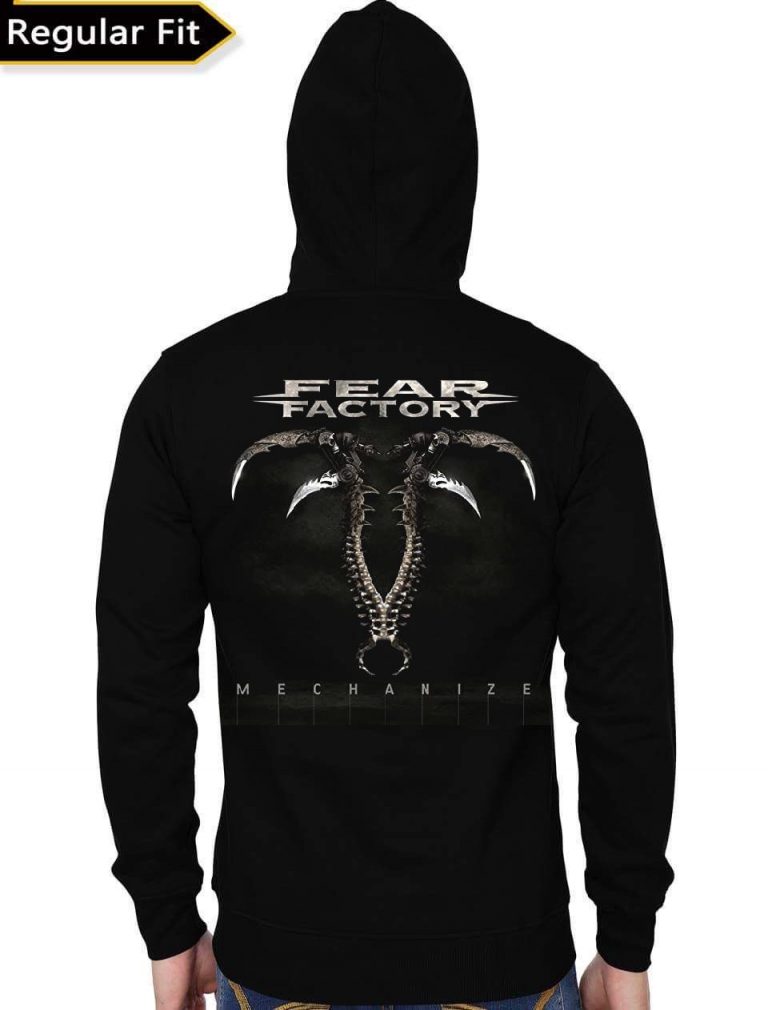 Fear Factory Black Hoodie | Swag Shirts