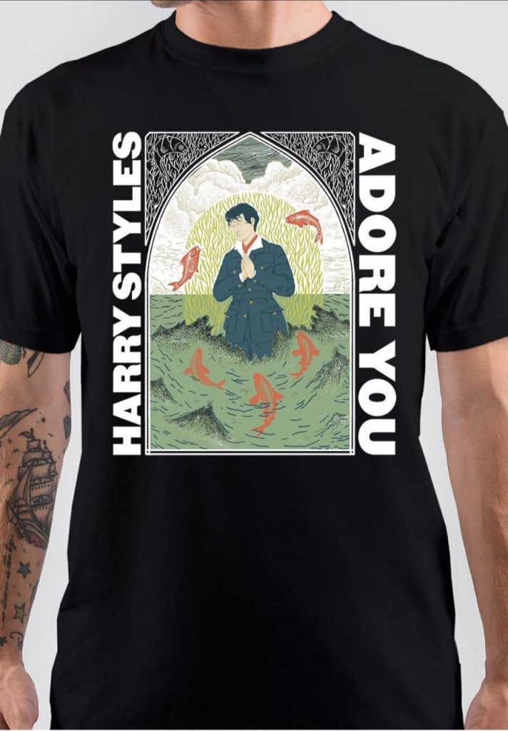 Harry Styles Black T-Shirt | Swag Shirts