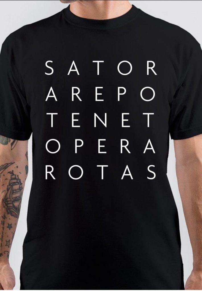 Sator Arepo Tenet Opera Rotas Black T-Shirt | Swag Shirts