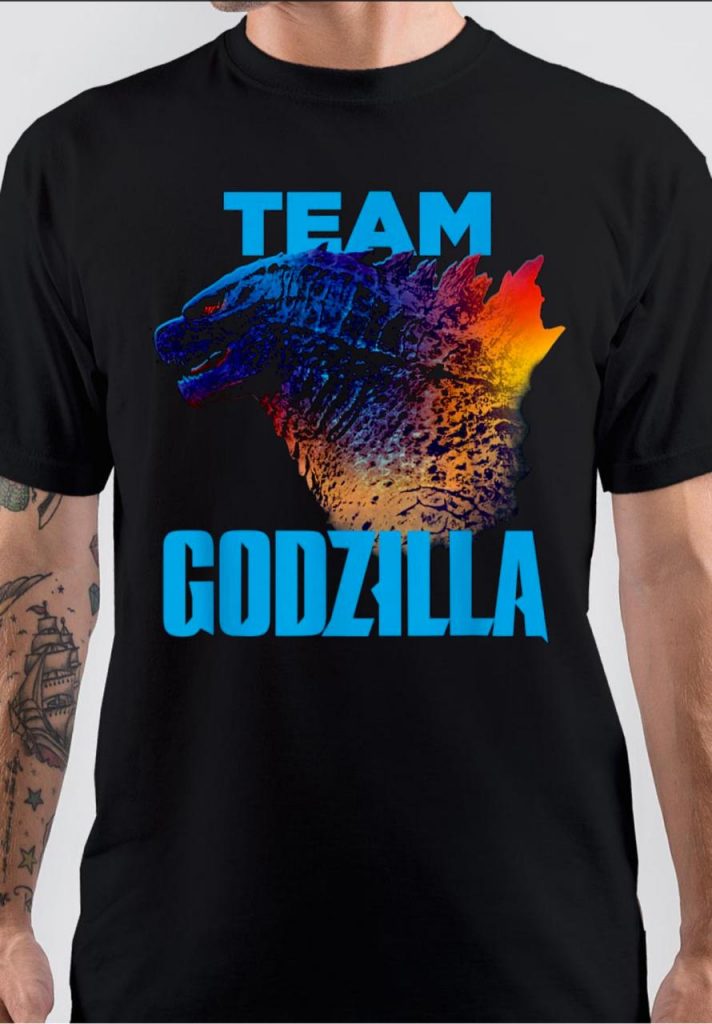 Team Godzilla Black T-Shirt | Swag Shirts