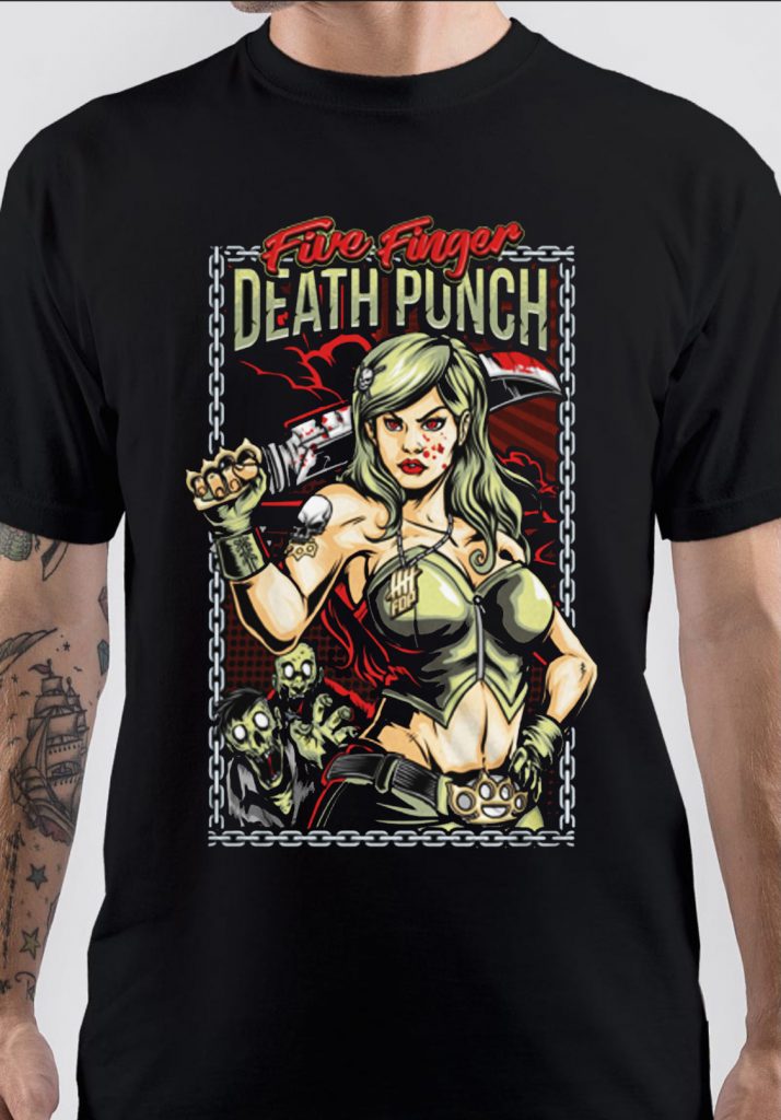 Five Finger Death Punch Band T-Shirt | Swag Shirts