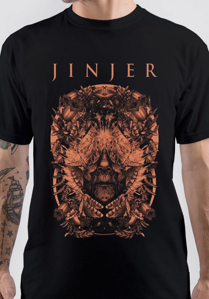 Jinjer Band Flowers T-Shirt | Swag Shirts