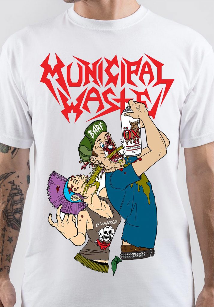 Municipal Waste Band Beer T-Shirt | Swag Shirts