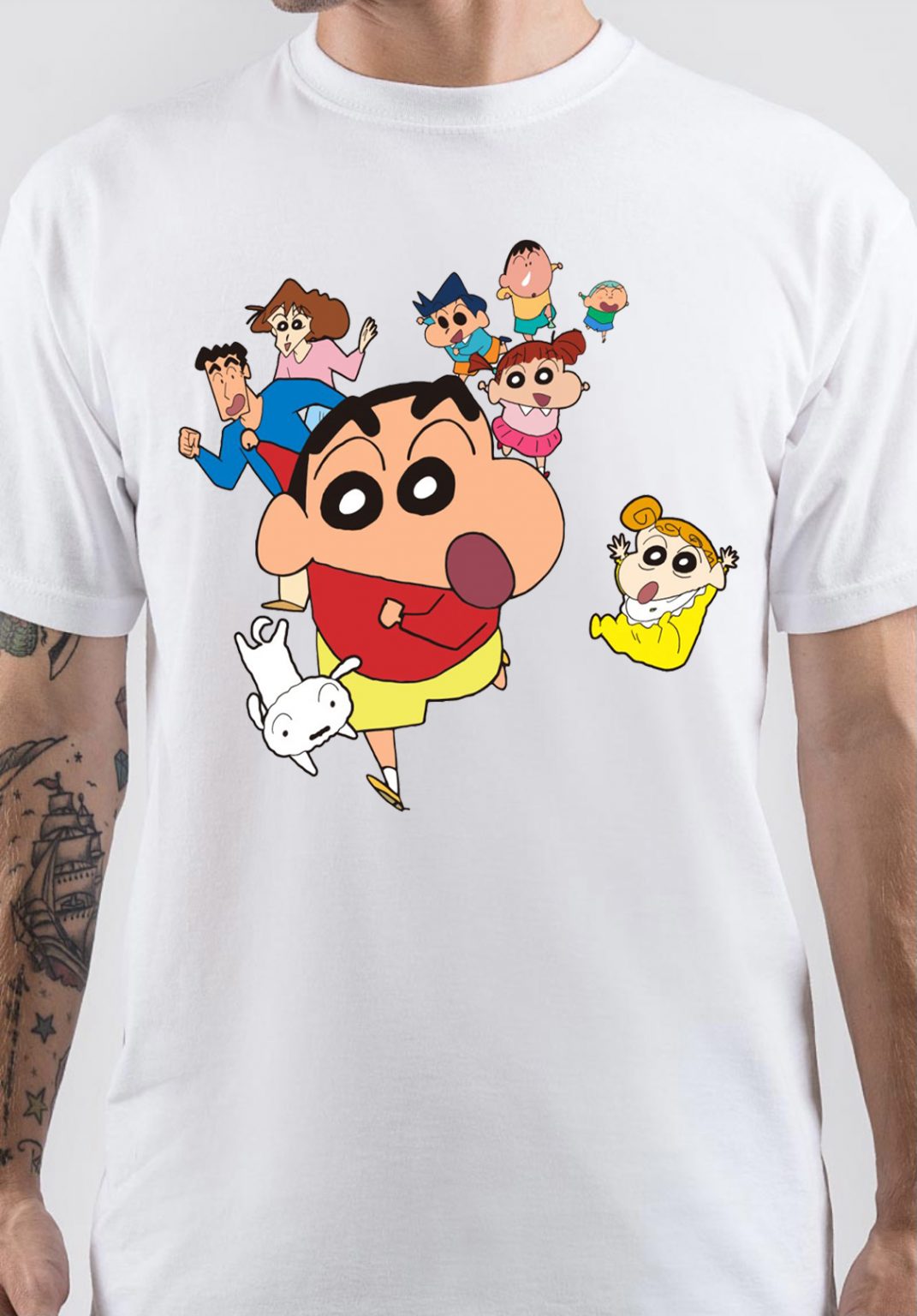 Shin Chan Anime T-Shirt | Swag Shirts