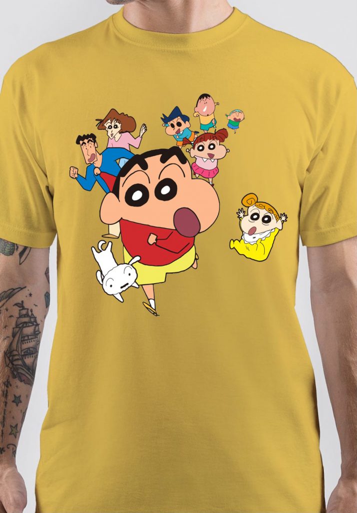 Shin Chan Anime T-Shirt | Swag Shirts