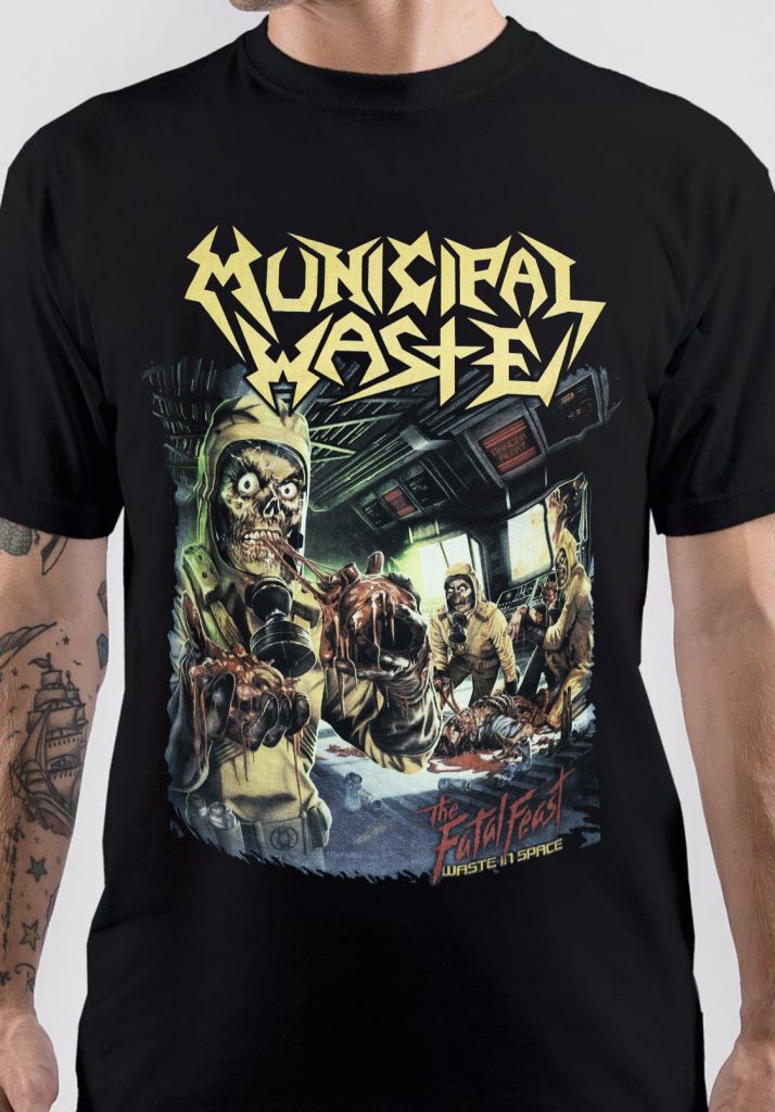 The Fetal Feast Municipal Waste Band T-Shirt - Swag Shirts
