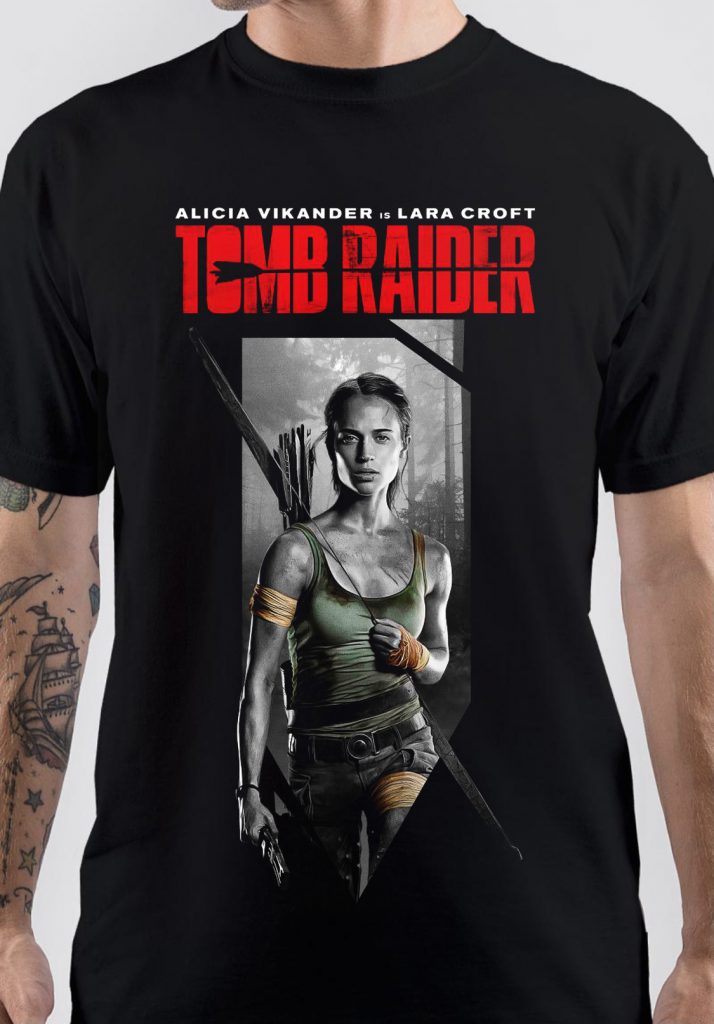 Tomb Raider Art T-Shirt | Swag Shirts