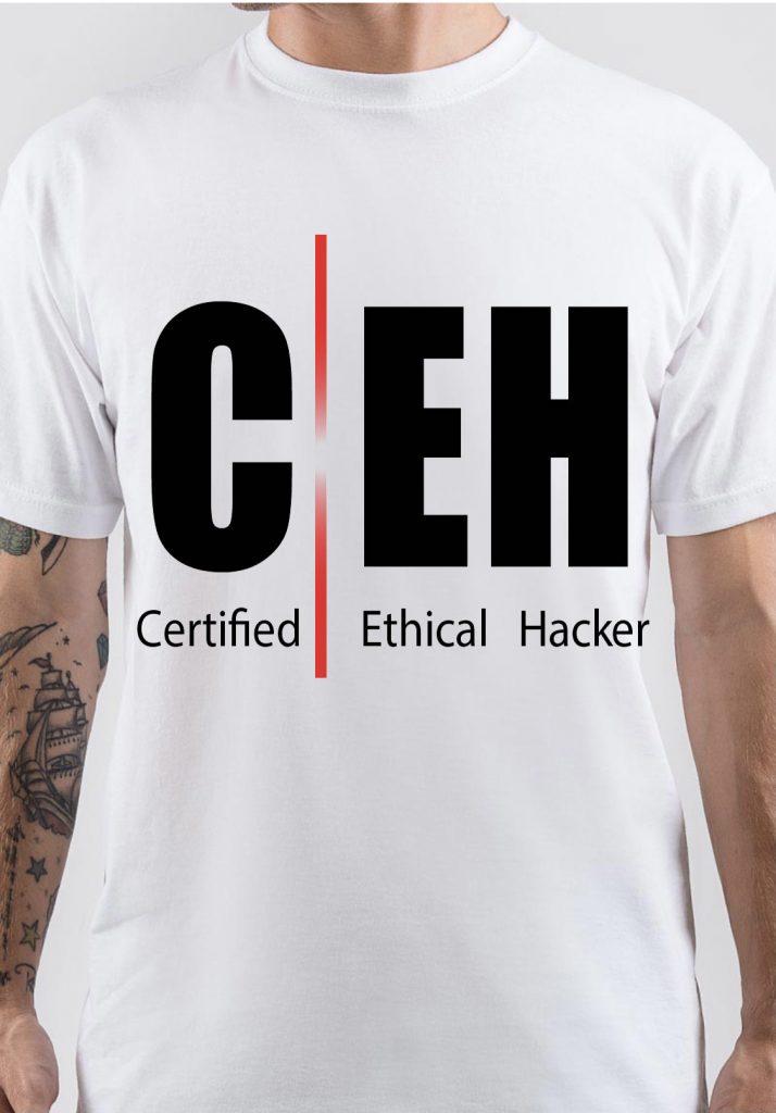 Certified Ethical Hacker Logo T-Shirt | Swag Shirts
