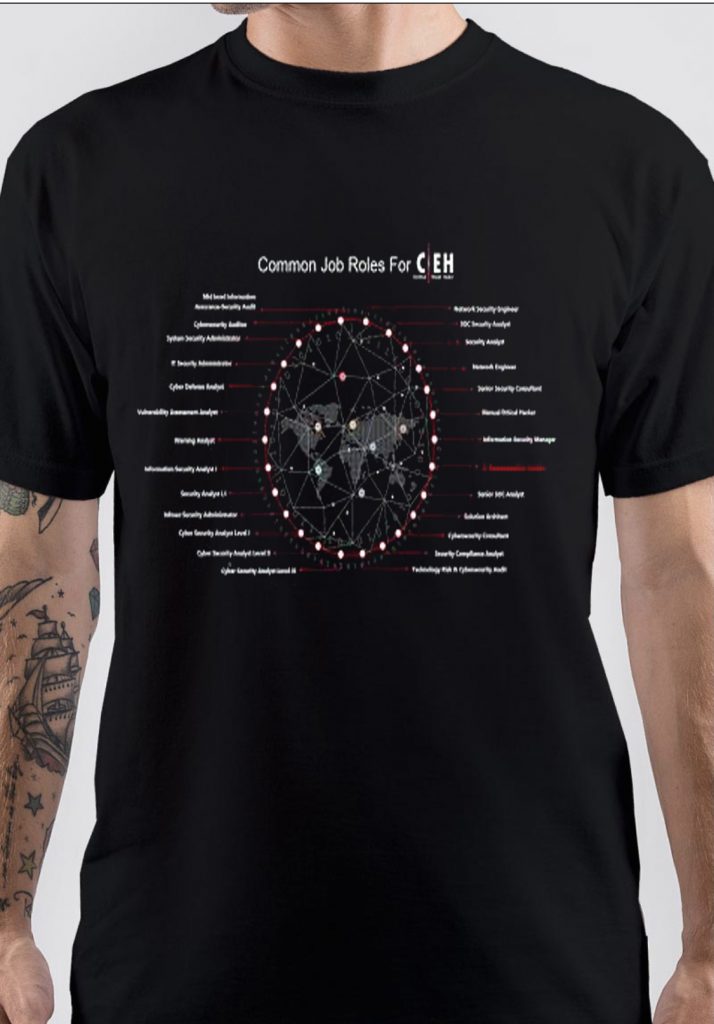 Certified Ethical Hacker T-Shirt | Swag Shirts