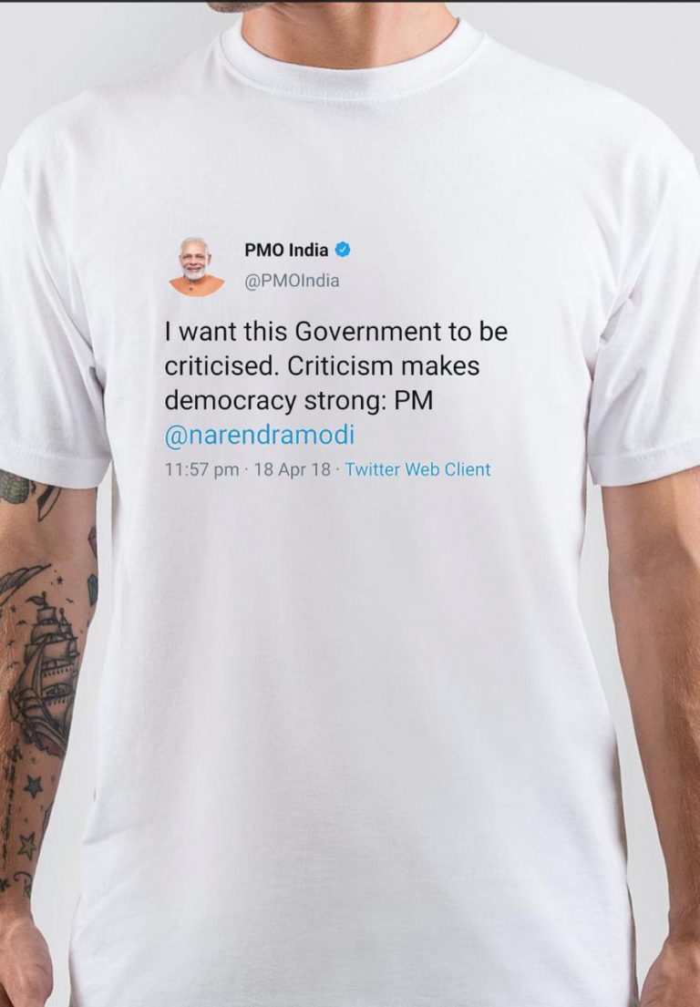 Narendra Modi T-Shirt | Swag Shirts