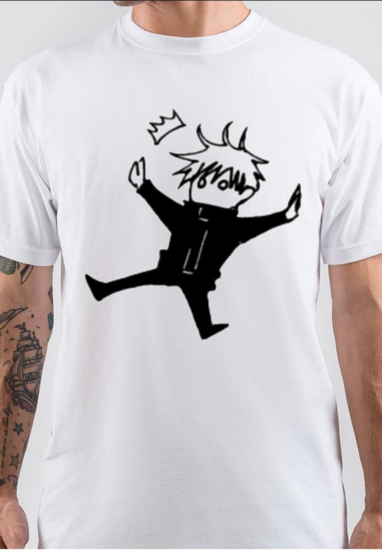Gojo Satoru White T-shirt | Swag Shirts