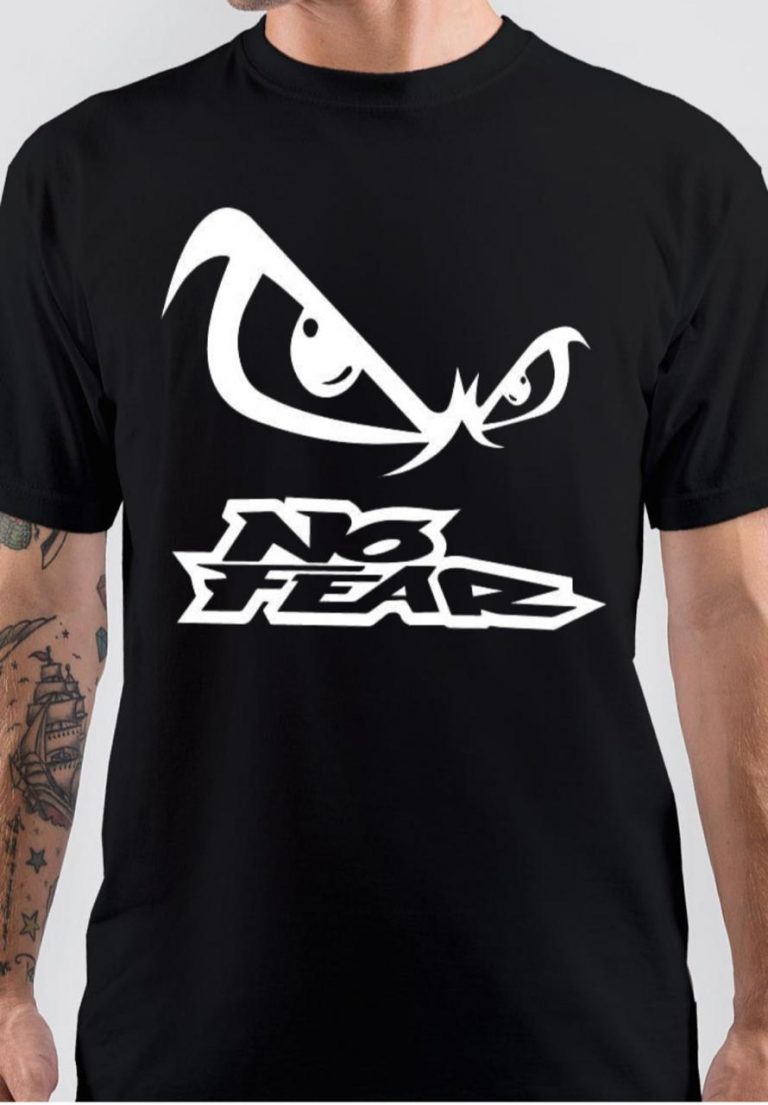 No Fear Logo Black T-Shirt | Swag Shirts