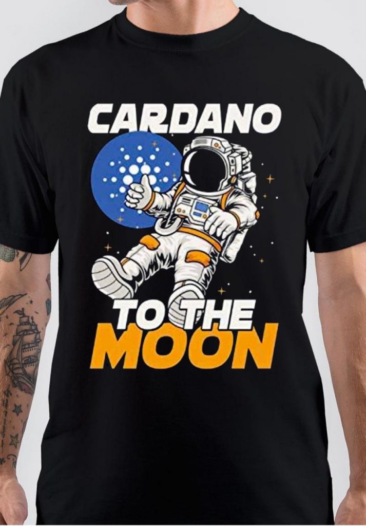 Cardano To The Moon T-Shirt | Swag Shirts