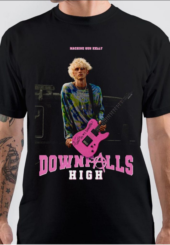 MACHINE GUN KELLY DOWNFALLS HIGH TSHIRT | Swag Shirts