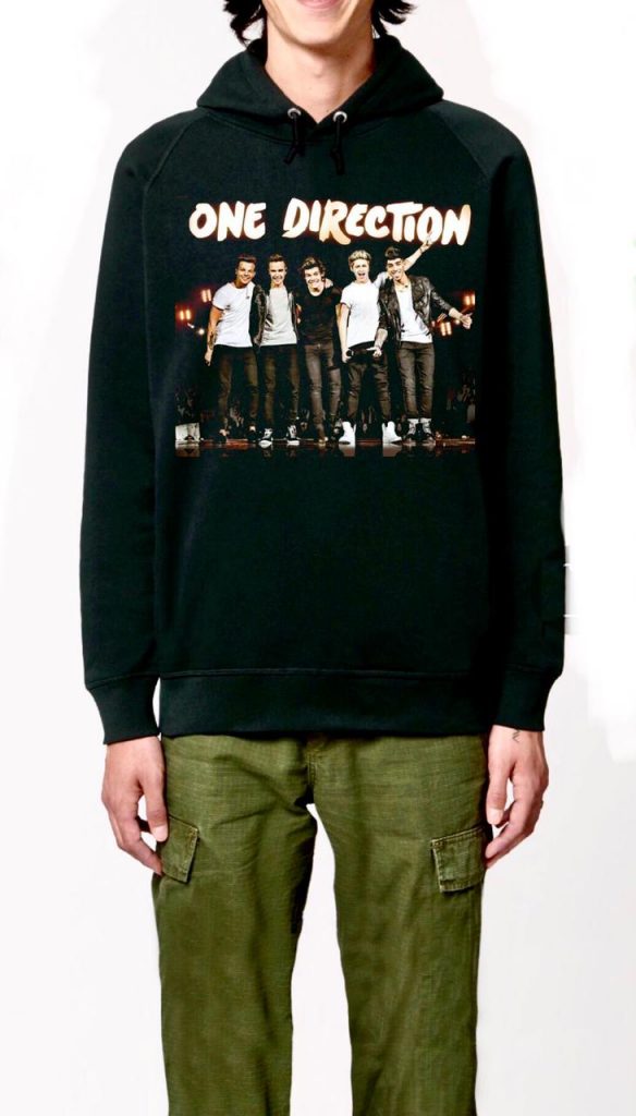 ONE DIRECTION BLACK HOODIE - Swag Shirts