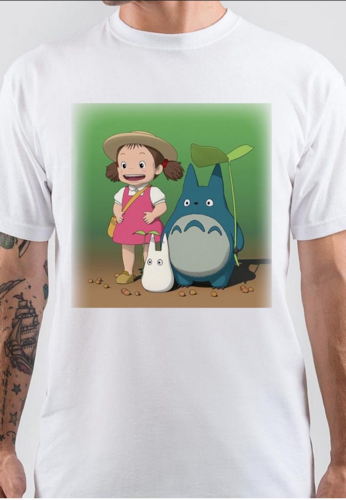 Totoro White T-Shirt | Swag Shirts