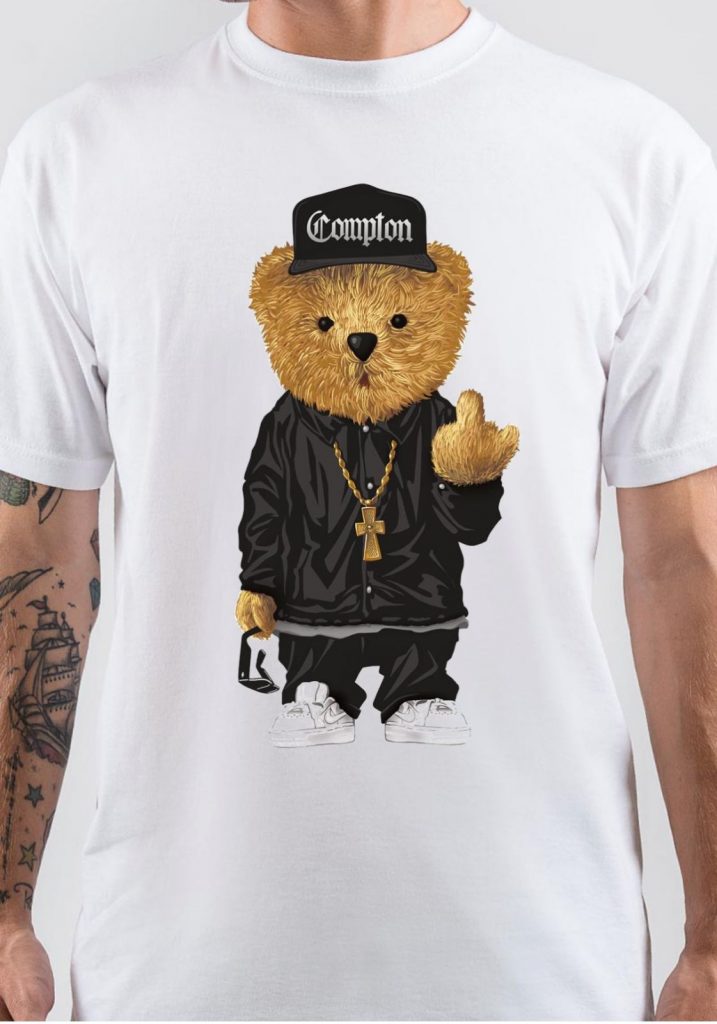 Bear Middle Finger T-Shirt | Swag Shirts