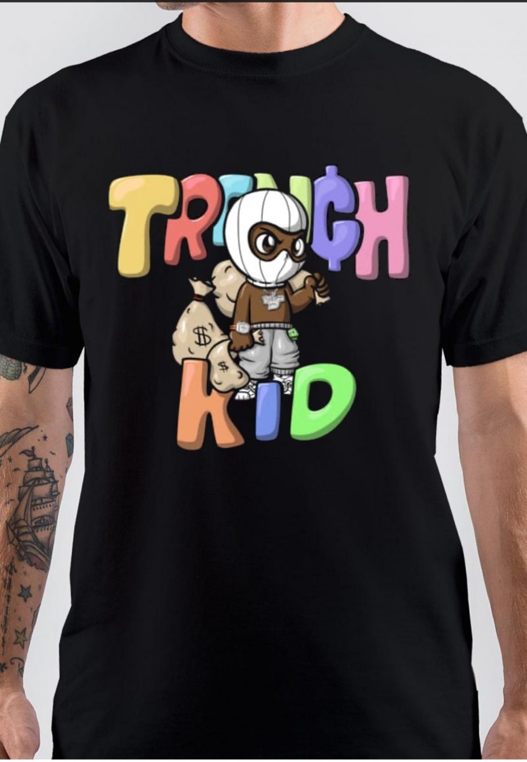 Trench Kid T-Shirt | Swag Shirts