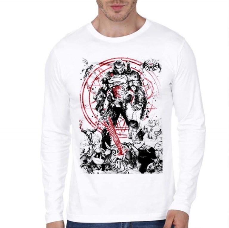 Doom Slayer Full Sleeve T-Shirt | Swag Shirts