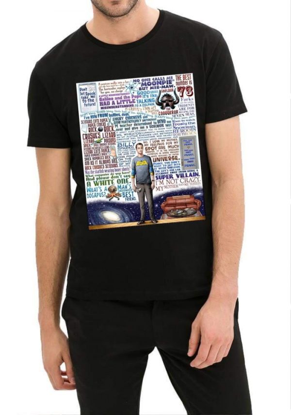 The Big Bang Theory Black T-Shirt | Swag Shirts