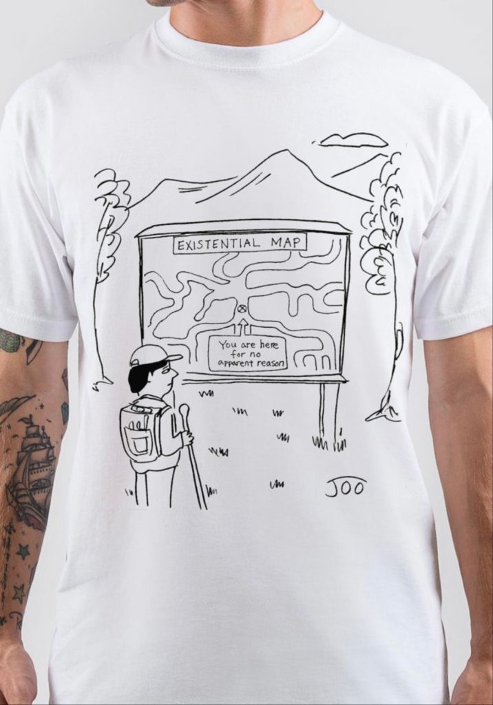 Existential Map T-Shirt | Swag Shirts