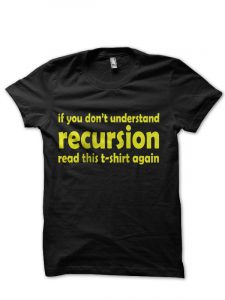 Understanding Recursion T-Shirt | Swag Shirts