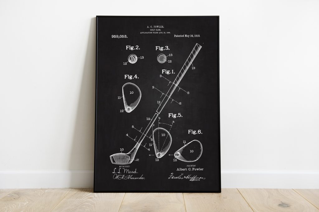 1910 Golf Poster | Swag Shirts